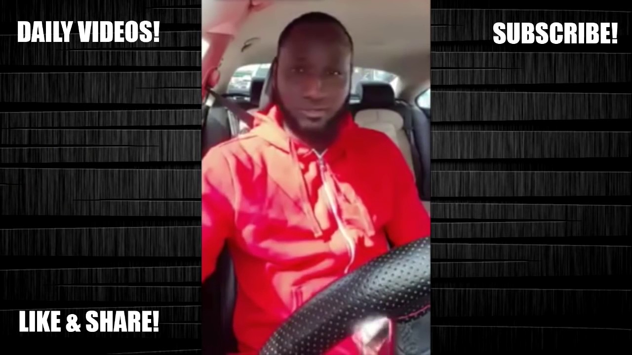 woman refuses to leave Uber drivers car. lady hits driver and threatens ...
