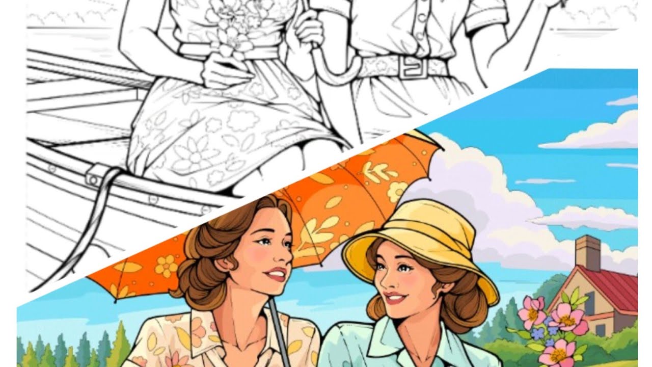 Kumusta Maganda kung Kumare !!😊| Relaxing Coloring Activity| #art # ...