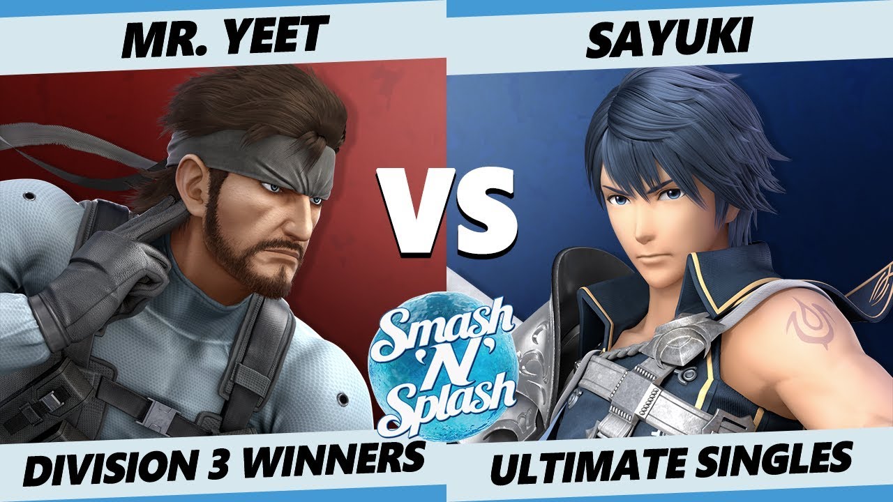 SNS5 SSBU - Mr. Yeet (Snake) Vs. Sayuki (Chrom) Smash Ultimate ...