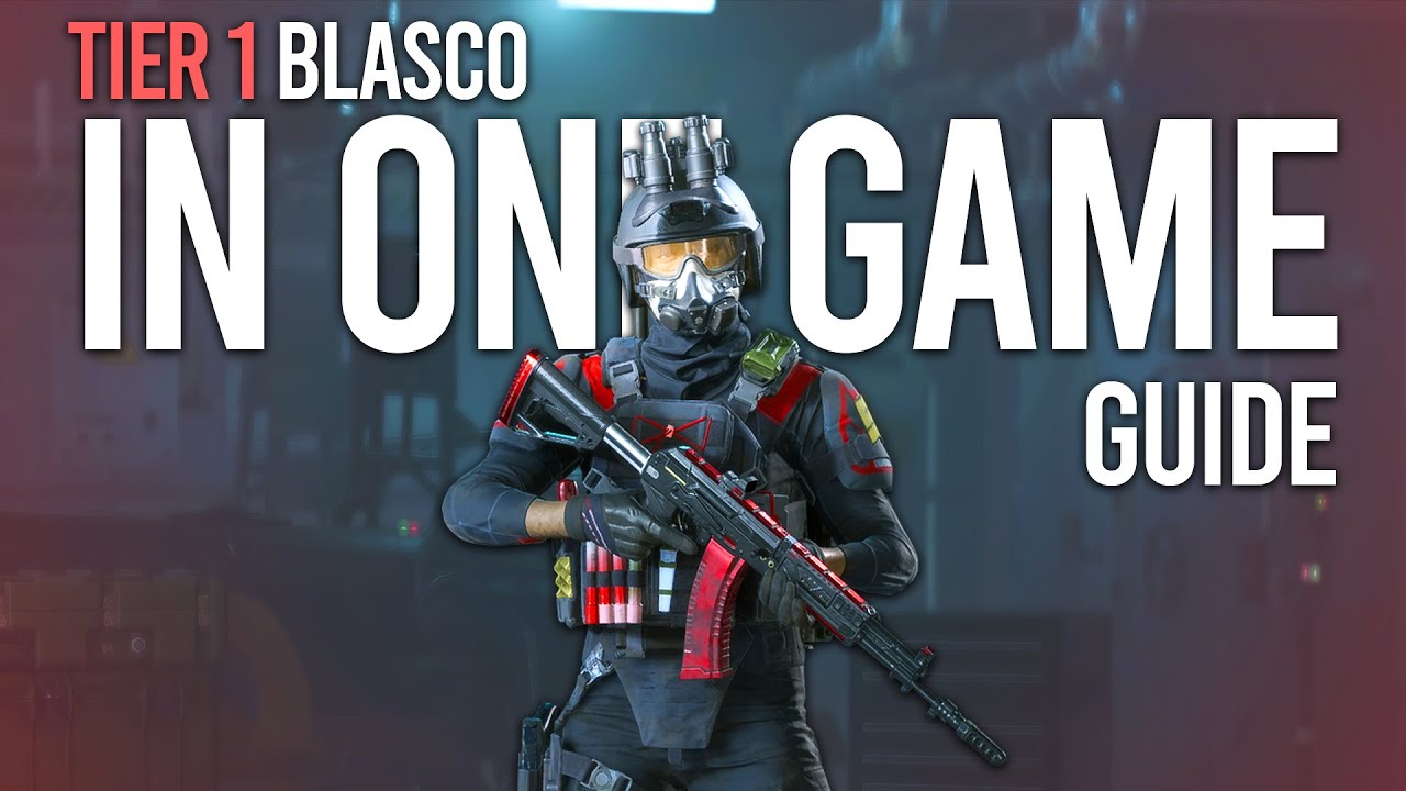 The FASTEST WAY to get Tier 1 Blasco - Battlefield 2042 Guide - YouTube