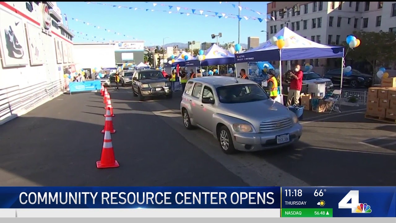 LA Care and Blue Shield Open New Community Resource Center - YouTube