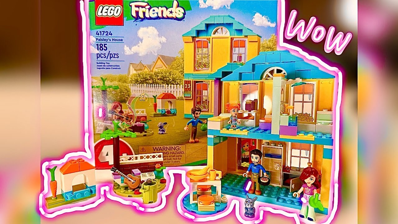 Paisley's House - Lego Friends set 41724 and build review - YouTube