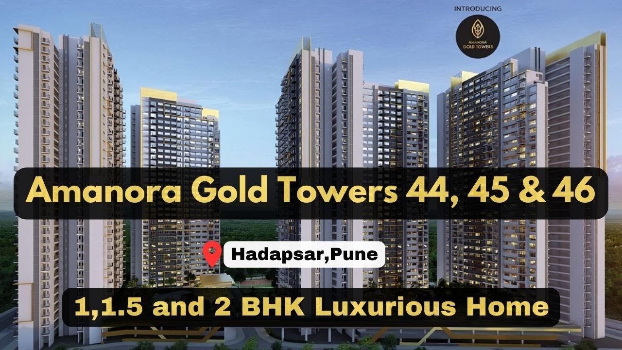 🌆😍Luxurious Living at Amanora Gold Towers 44, 45, and 46 🌟🏙️ - YouTube