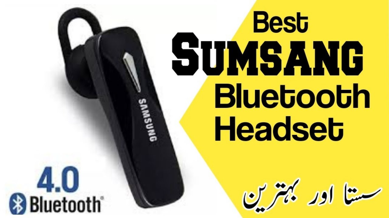 Samsung Bluetooth Handfree Wireless Bluetooth Headset Good Quality ...