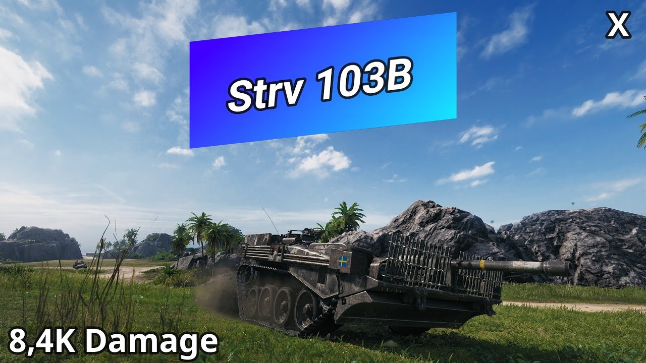 Strv 103B (8,4K Damage) | World of Tanks - YouTube