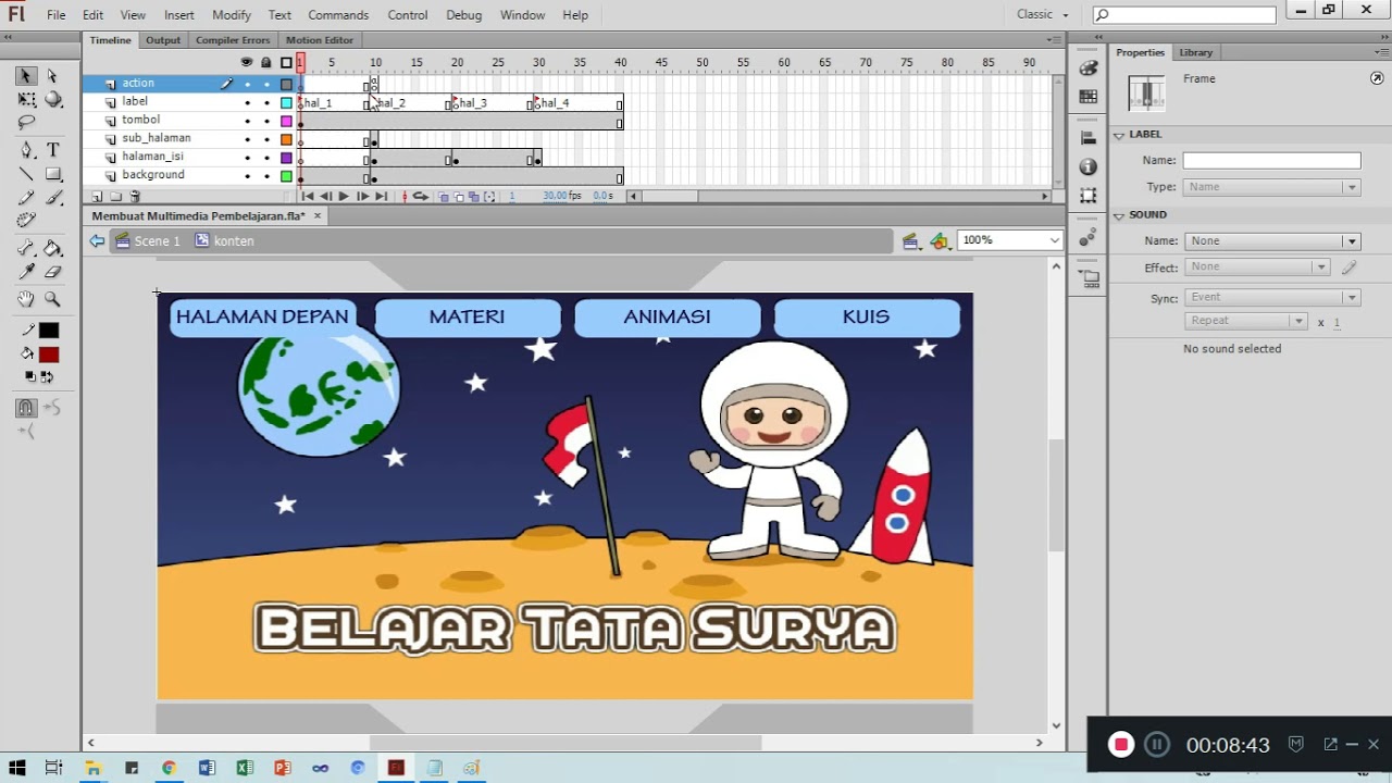 Penerapan Class dan Object ActionScript 3 0 | PEMROGRAMAN ANIMASI - YouTube