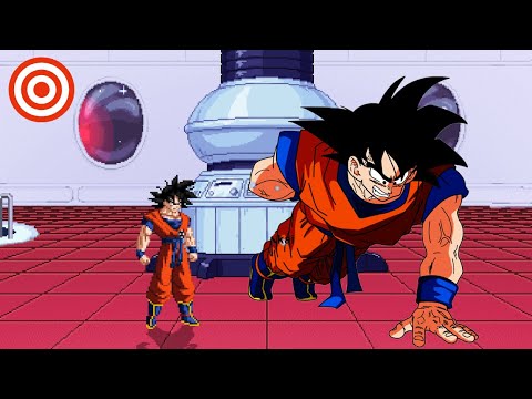 Goku trainings in Capsule Corp Ship M.U.G.E.N. 1.1 - YouTube