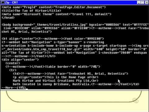 VTC Player Unix Shell Fundamentals, Displaying File Contents - YouTube