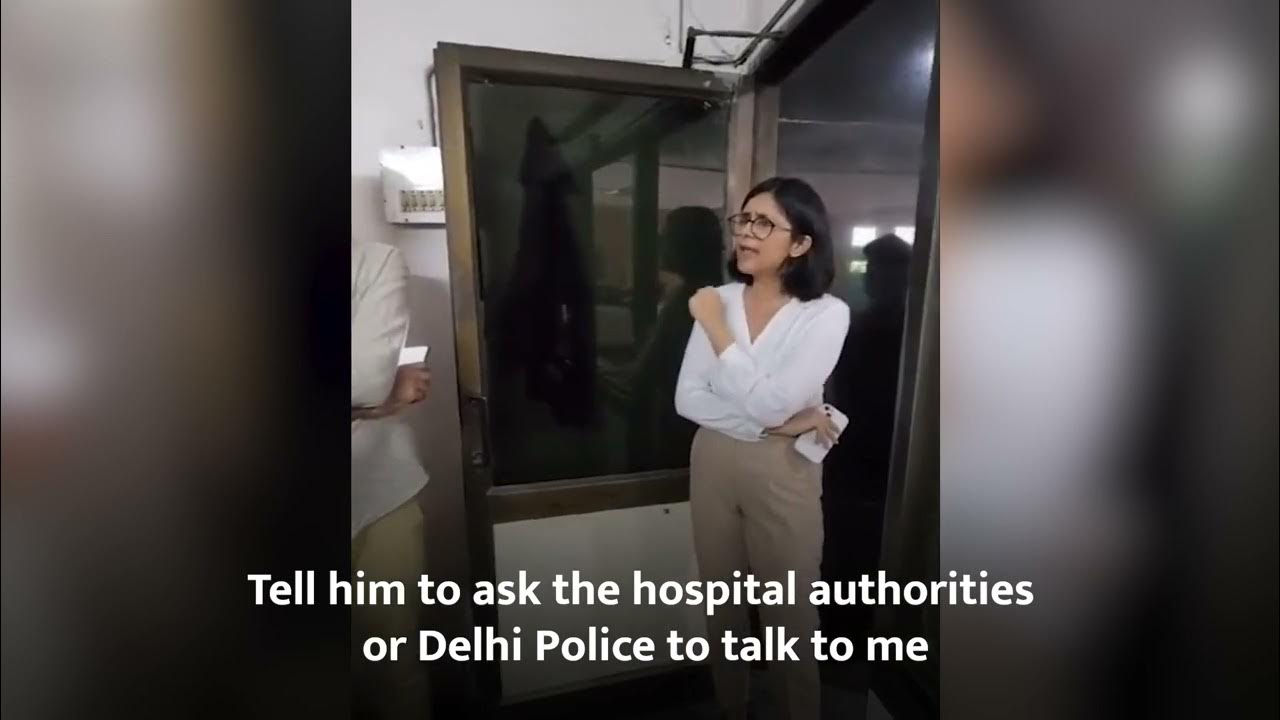 DCW chief Swati Maliwal claims she was not allowed to meet girl raped by govt officer - YouTube