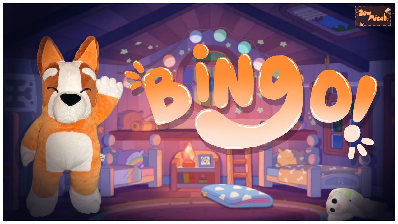 Make a plushie with me! | 🧡 Bingo Heeler from Bluey 🧡 - YouTube