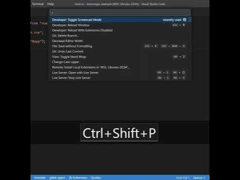 Quickly Refresh / Reload Visual Studio Code (VS Code) when having issues #shorts - YouTube