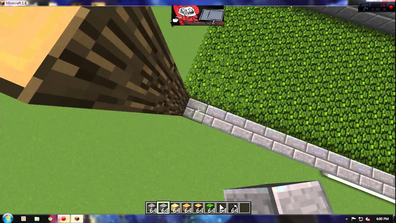 Minecraft Cum sa faci o casa in copac - YouTube