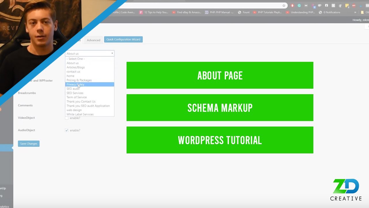 Schema Markup Basics - About Page Schema Markup Wordpress Tutorial ...