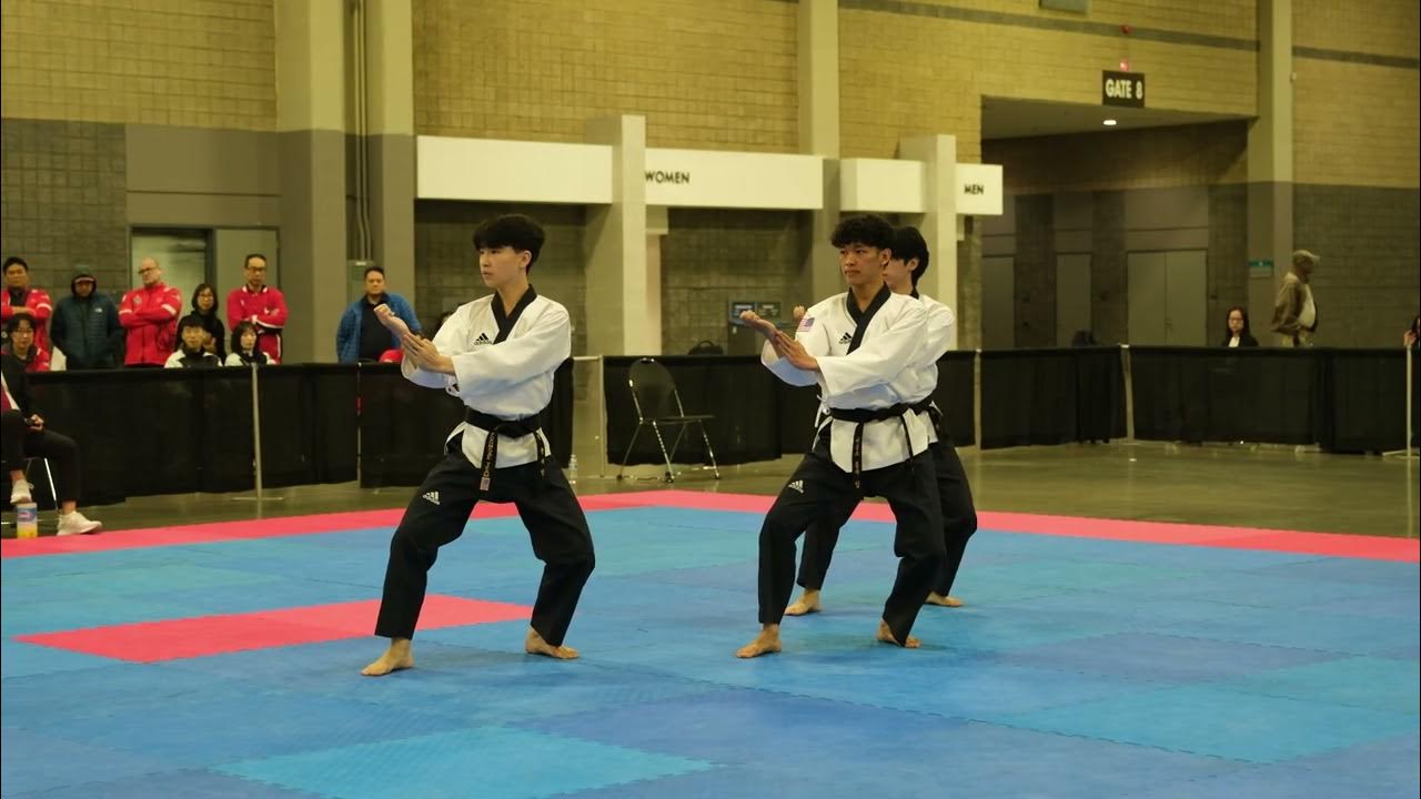 2024 U.S. National Taekwondo Team Trials (Poomsae Male Team) - YouTube