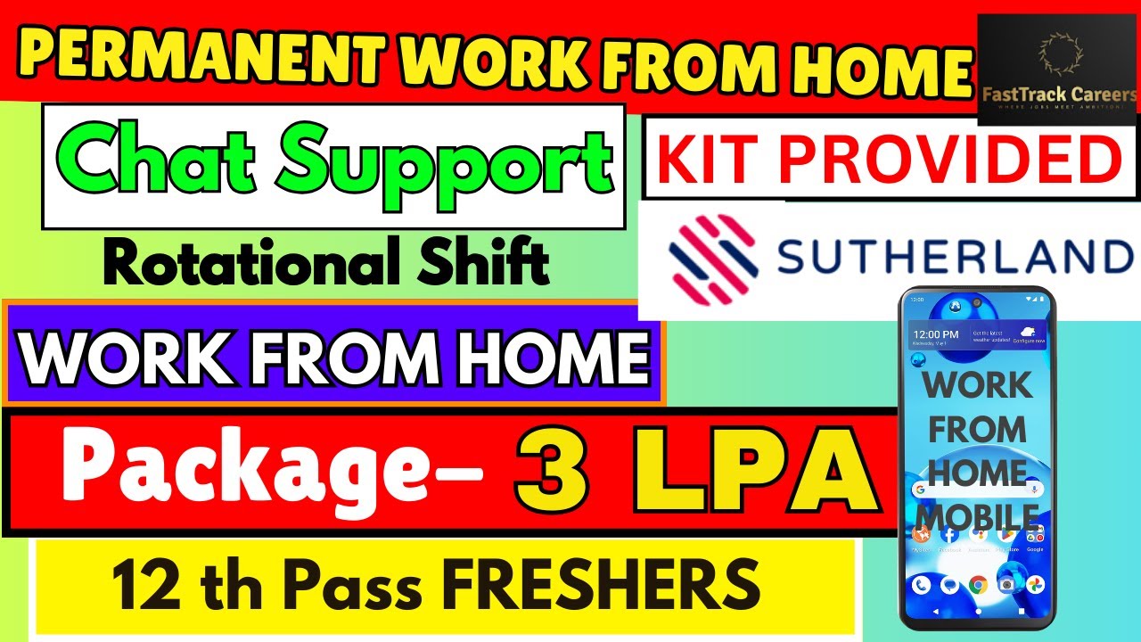 Work From Home Jobs 2025 | Chat Process | Job For Freshers | Remote Job ...