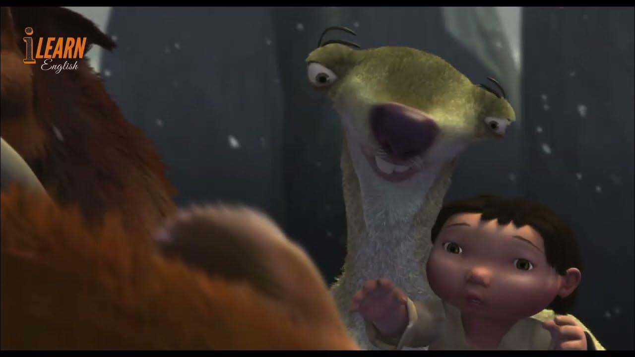 Learn English With Ice Age 1 Movie part 48 - YouTube