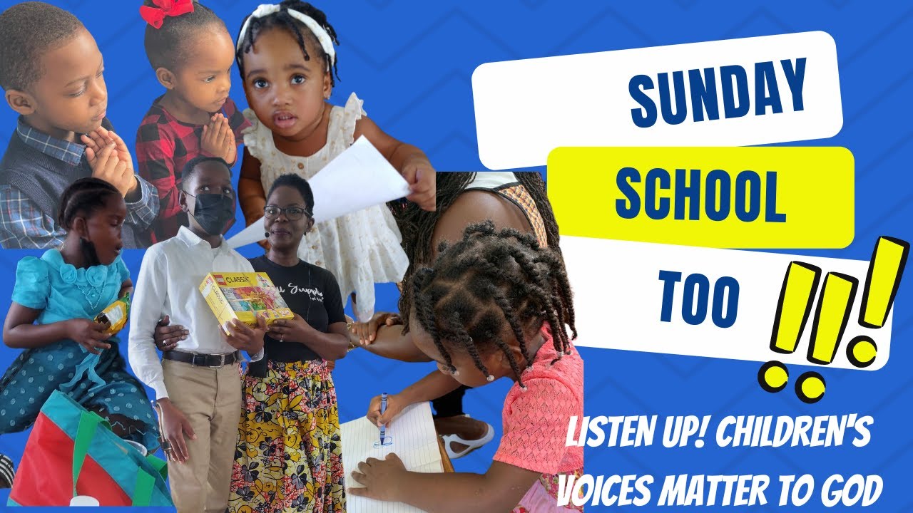 Sunday School Too! | Child Month Special with Auntie Nats | Jabneh ...