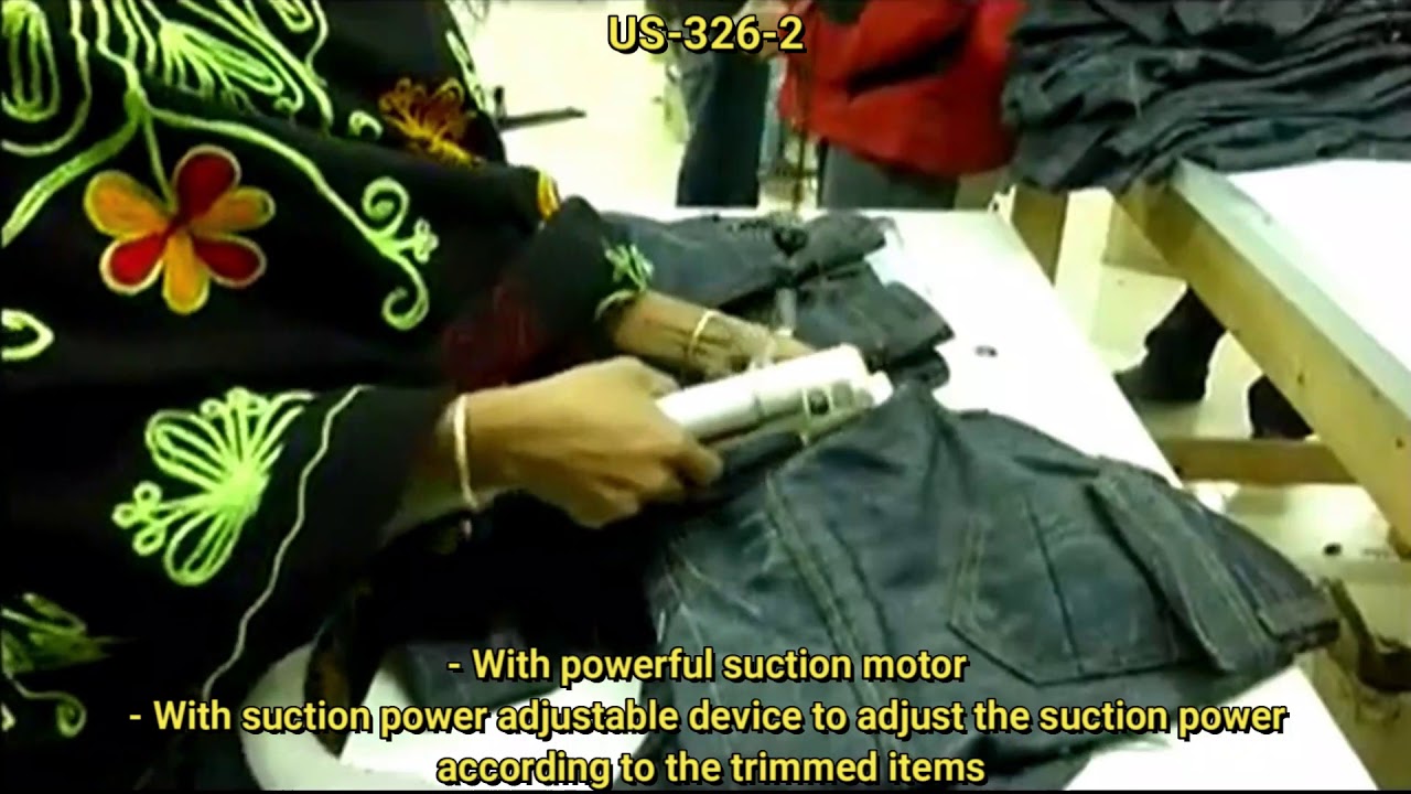 UNISUN US 326 2 Thread Trimmer With Flexible Hose - YouTube