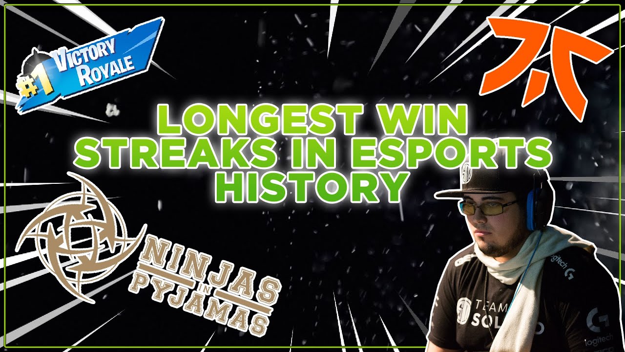 Top 5 longest Winning Streaks in Esports - YouTube