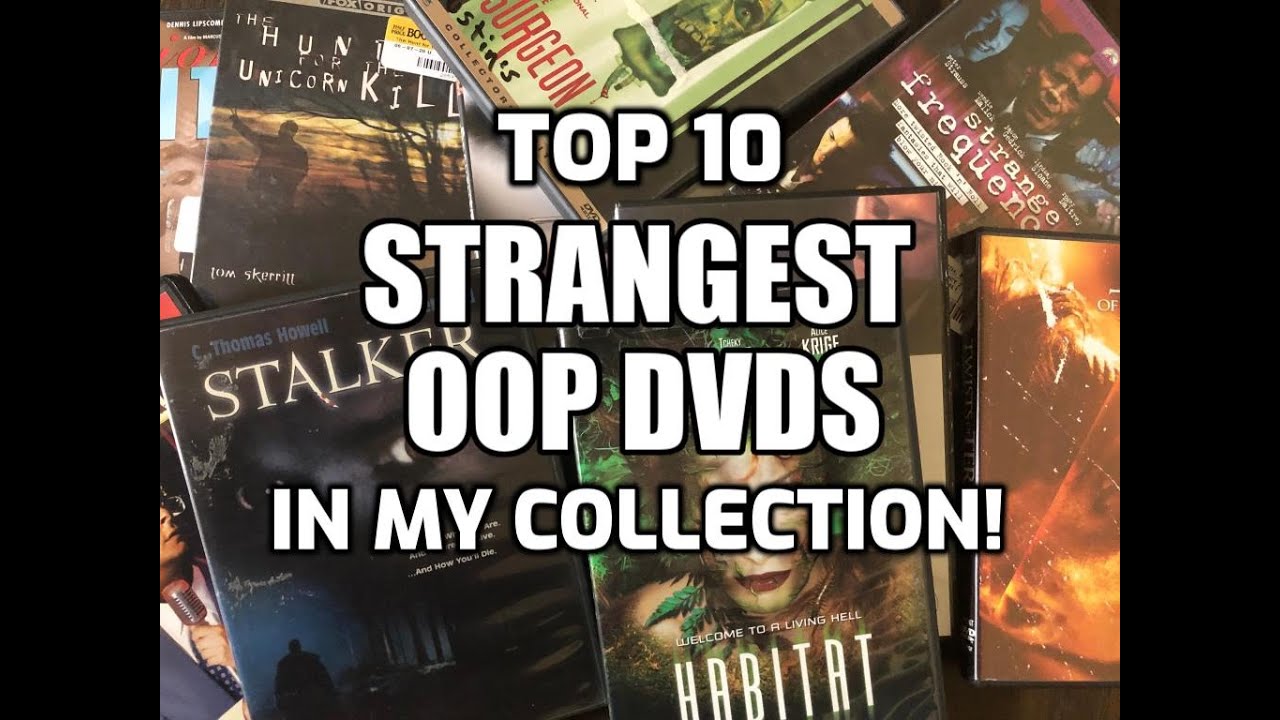 The 10 STRANGEST Out of Print DVDs in my collection!!! - YouTube