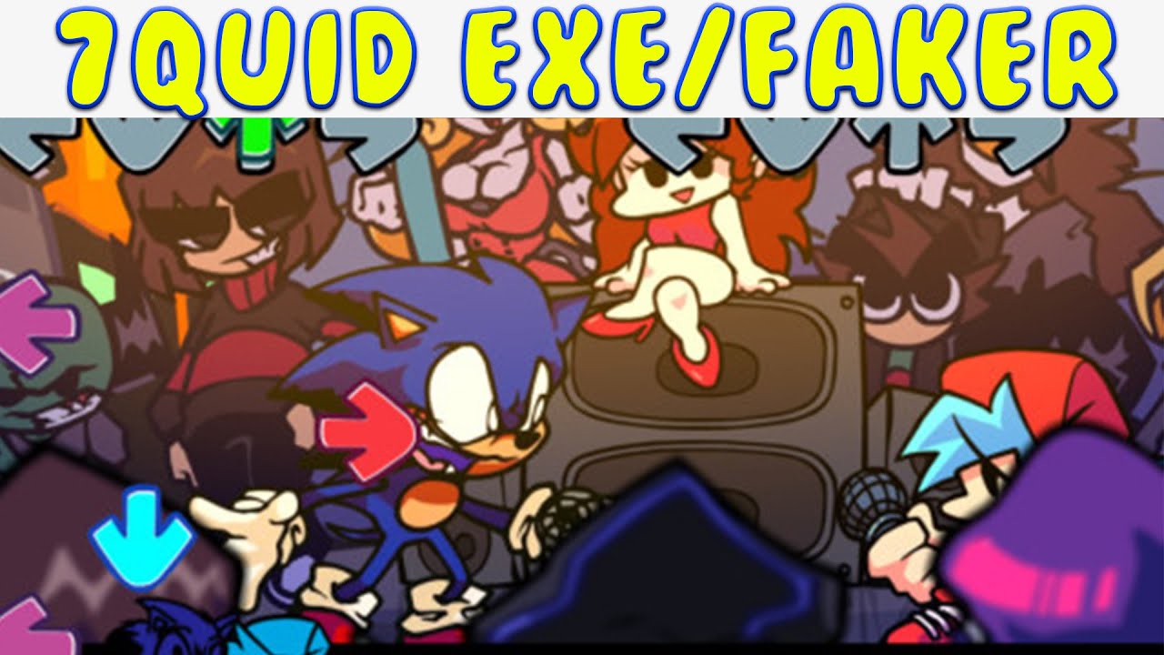 Friday Night Funkin: 7QUID EXE/Faker - YouTube