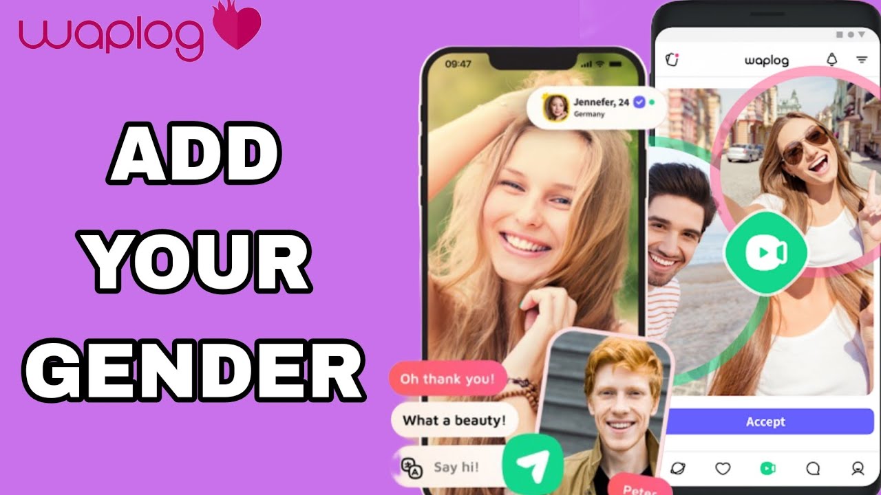 How To Add Your Gender On Waplog App - YouTube