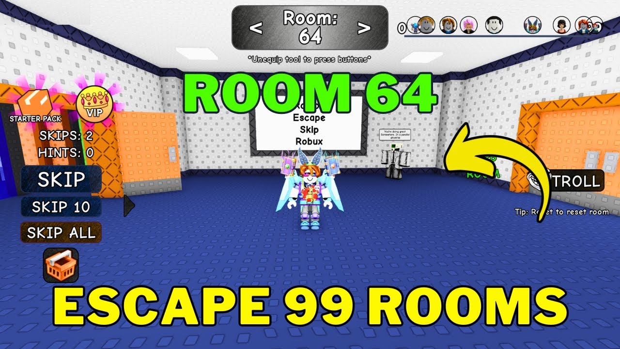 How To Complete Room 64 in Roblox Escape 99 Rooms | Stage 1 - YouTube