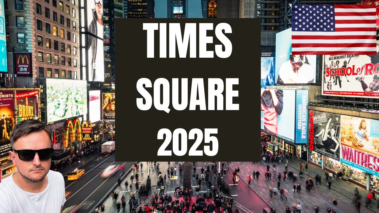 A Look Around Times Square - New York City - 2025 - YouTube