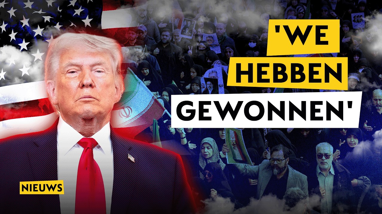 Trump claimt de overwinning op Iran, van 'een samenleving uitroeien ...