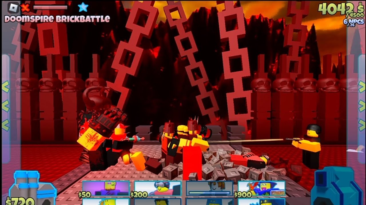 Defeating Deathbringer! | 1 Star Doomspire Brickbattle | Tumore Mode ...
