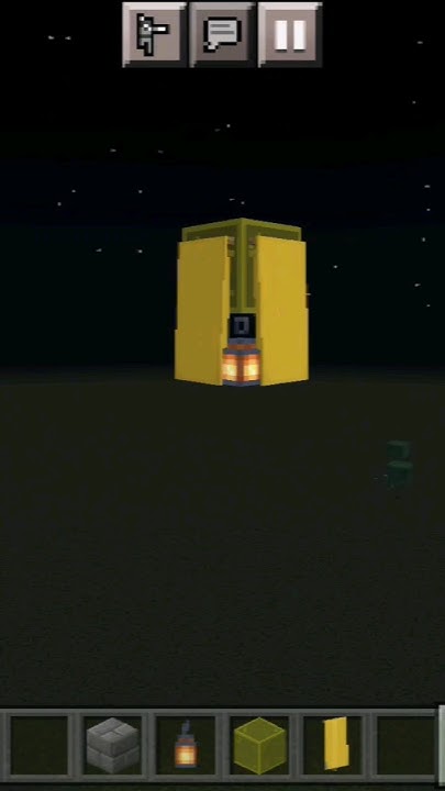 Minecraft floating light bulb || how to create floating light bulb # ...