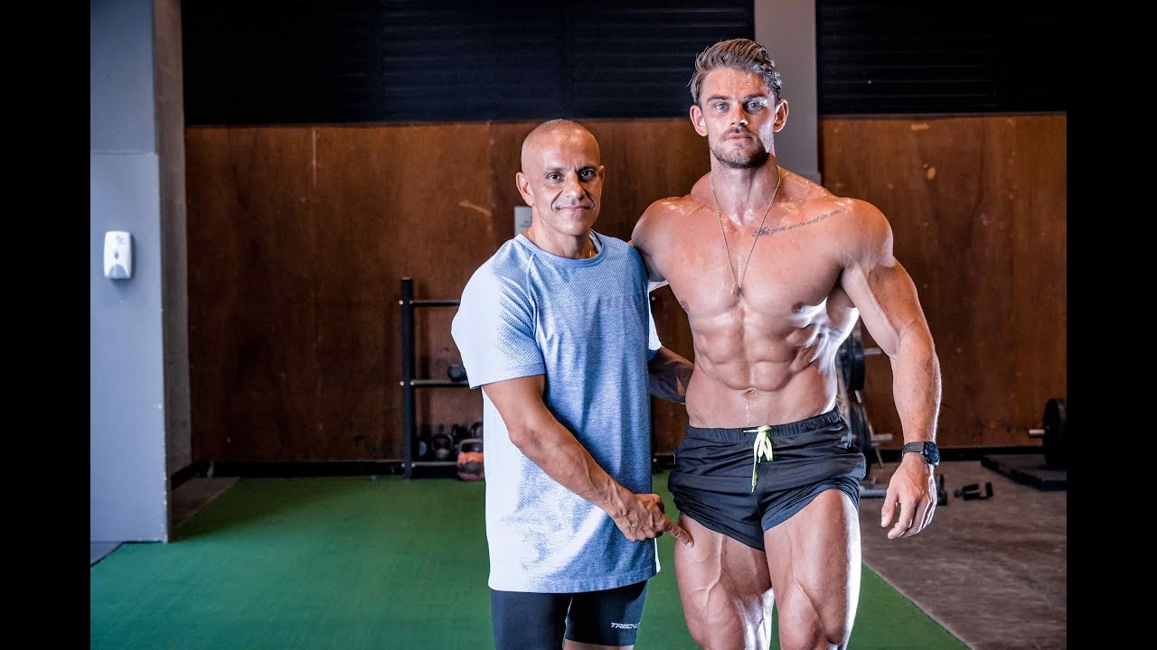 Toby Richa Claude Louis legs day @trainsf www.FitnessWithClaude.com ...