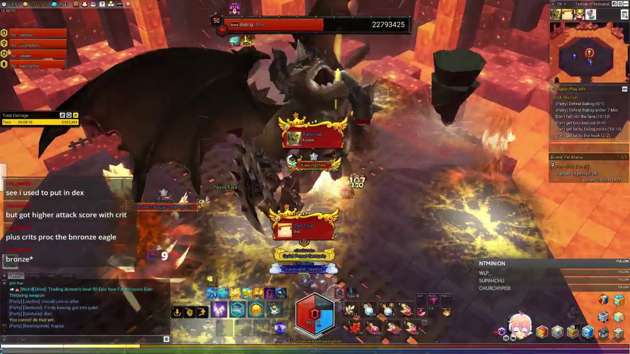 A rank - Balrog Farm at Headstart | Maplestory 2 - YouTube