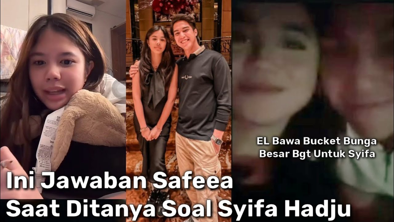 EL Bawa Bucket Bunga Besar Banget Untuk Syifa 🥺 EL Keciduk Bilang Love U Saat Video Call Syifa 😍 ...