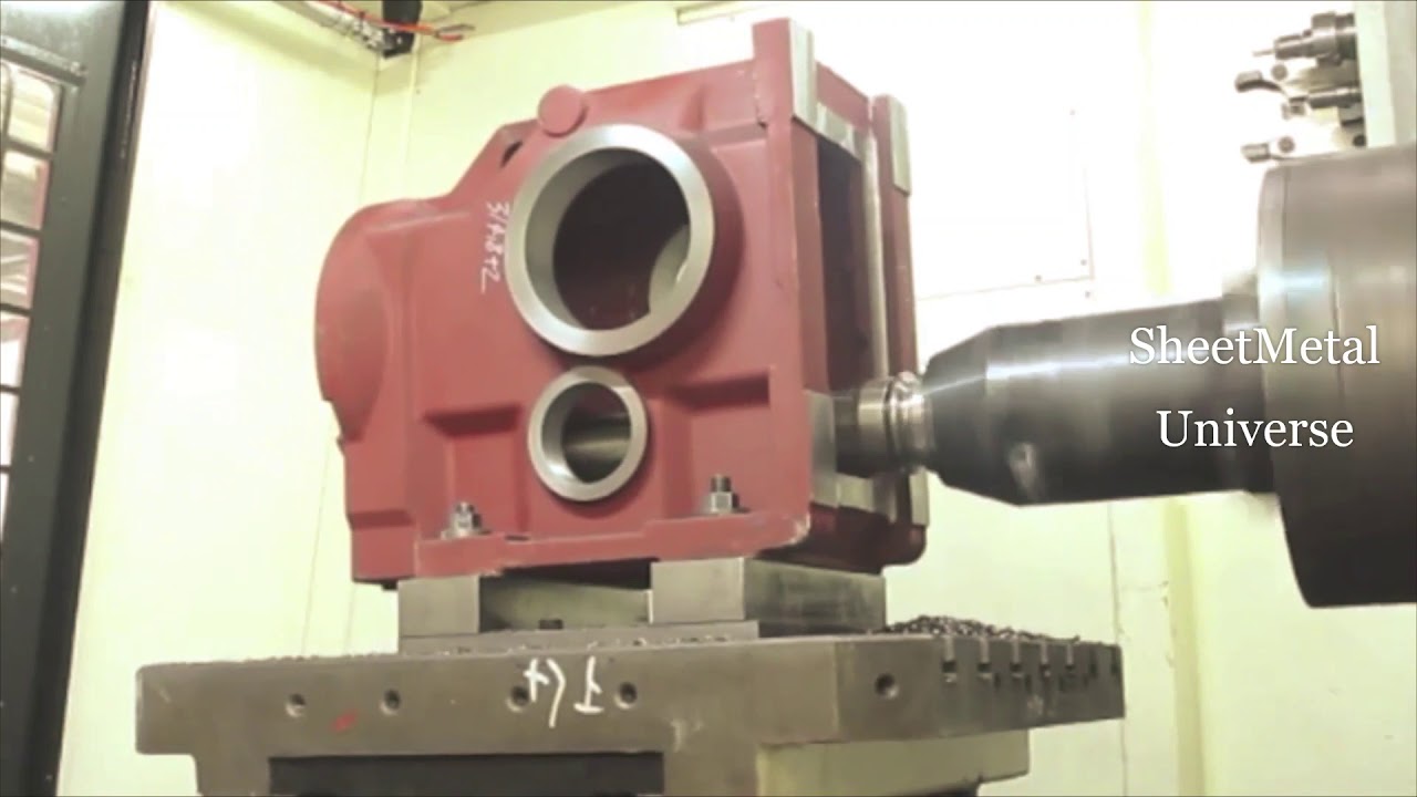 Amazing CNC Machining Operations || Horizontal Facing Center || One ...
