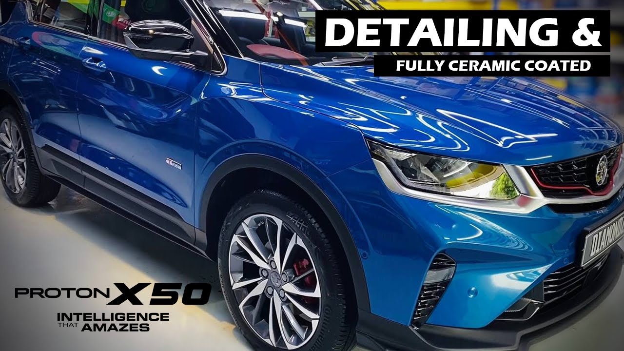 PROTON X50 "Ocean Blue" 1.5 TGDI Flagship Full Set Paint Protection ...