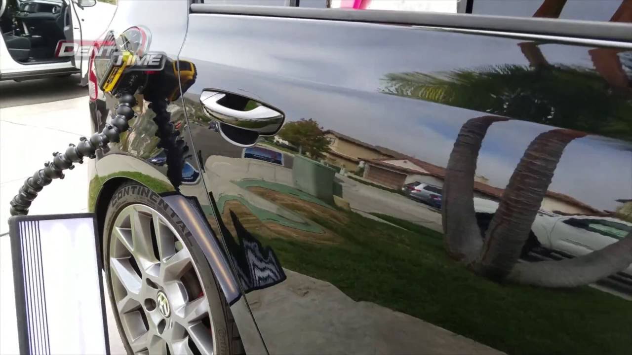 Dent Time Reviews | PDR Crease Repair - YouTube