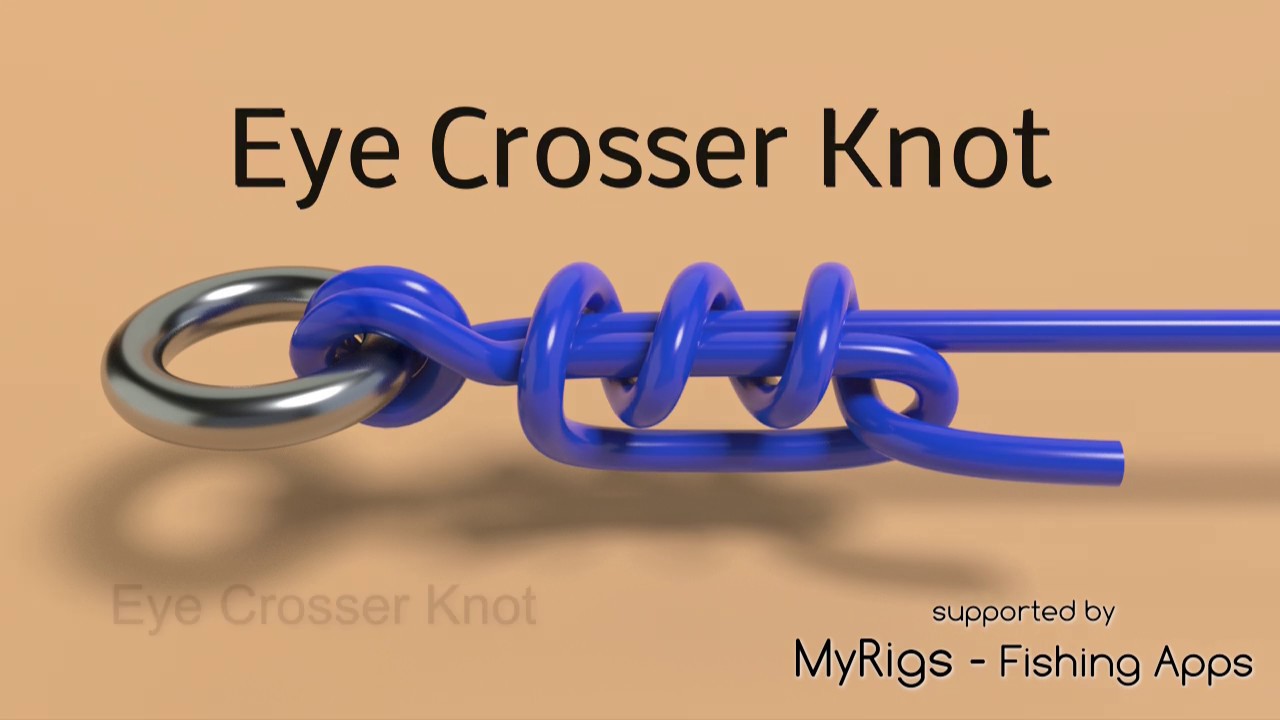 Eye Crosser Knot - Fishing Knot for Terminal Tackle Connections - YouTube