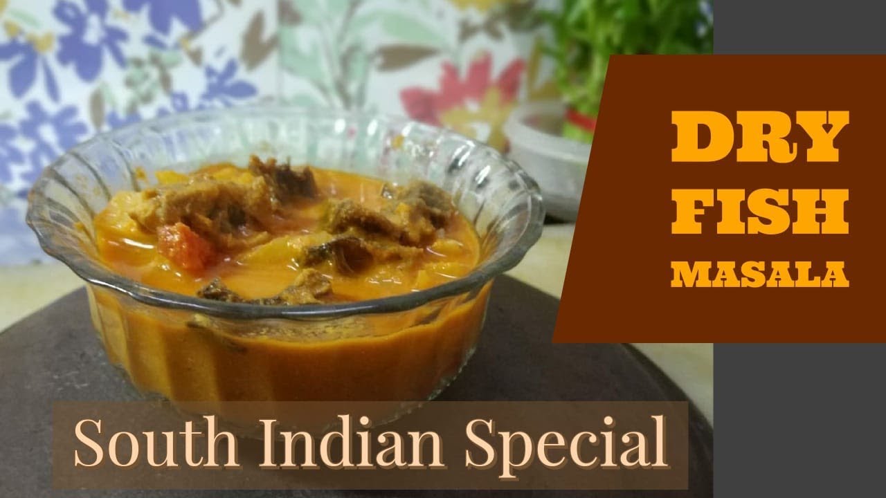 Dry Sting Ray Fish Masala|Nungel Thorake Masala|Sara Meen Fish Masala ...