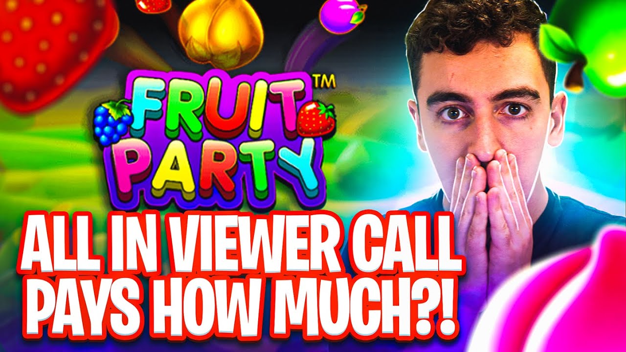 Fruit Party $1000 All In! - YouTube