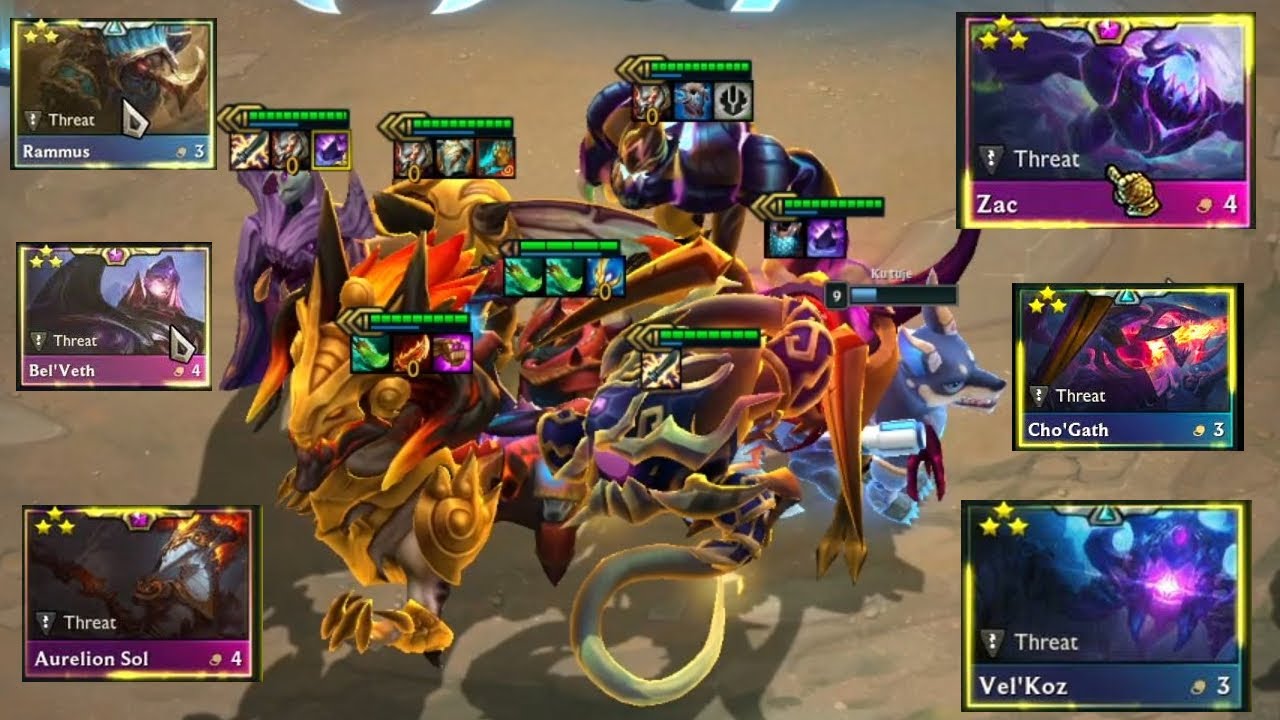 6 Threat 3 Stars OP Augment | TFT Set 8 - YouTube