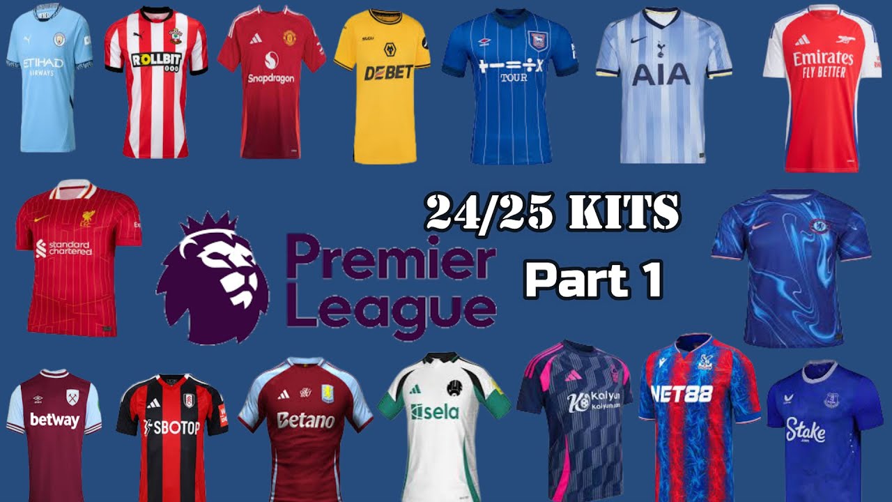 FIFA 15 - Modded Edition - 24/25 Kits - Premier League - Part 1 - YouTube