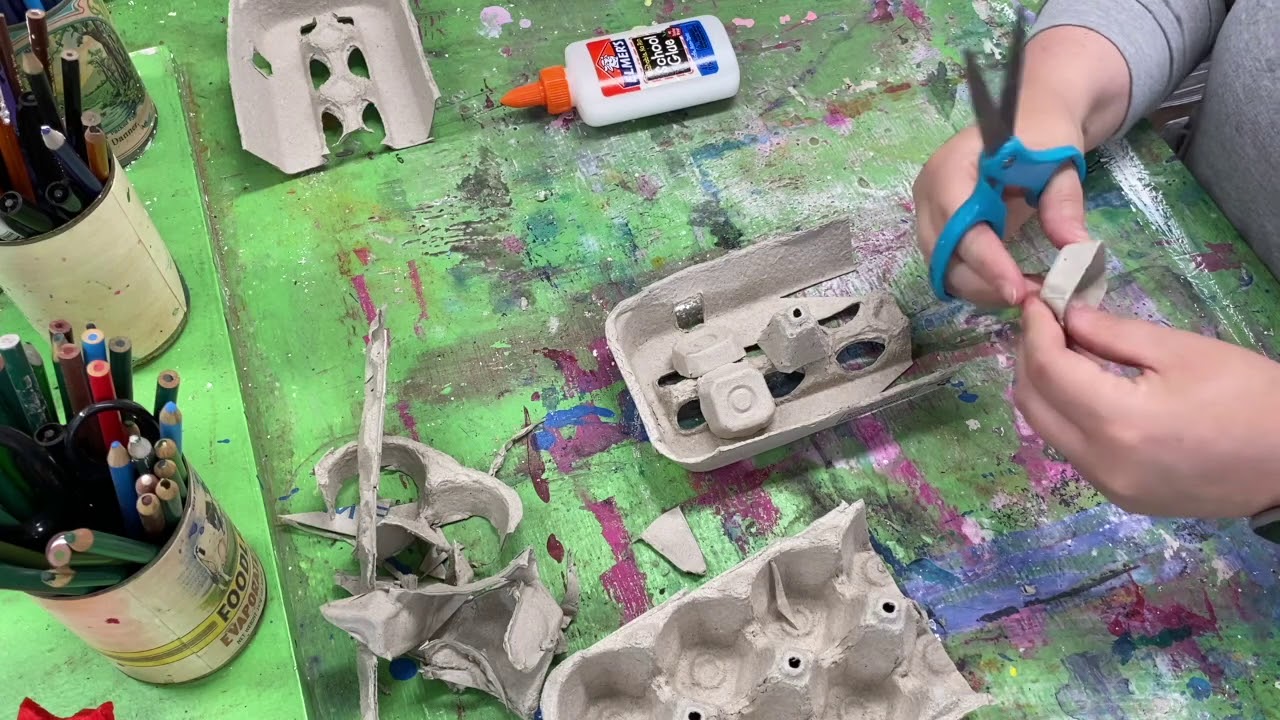 Creative Carton Art - YouTube