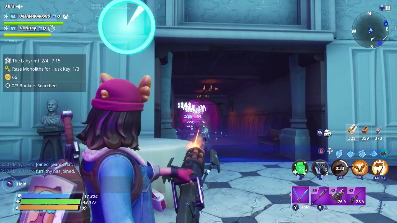 Fortnite Save The World The Labyrinth Dungeon - YouTube