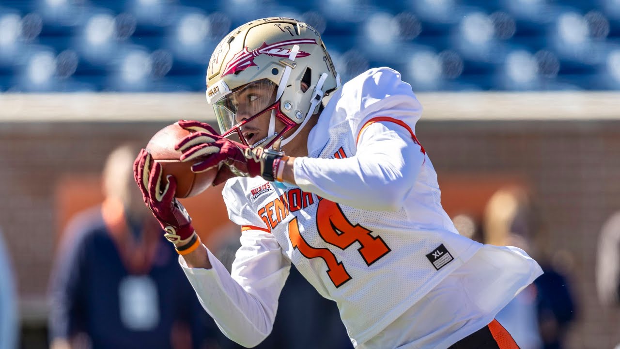 Philadelphia Eagles WR Johnny Wilson Highlights - Senior Bowl - Florida ...