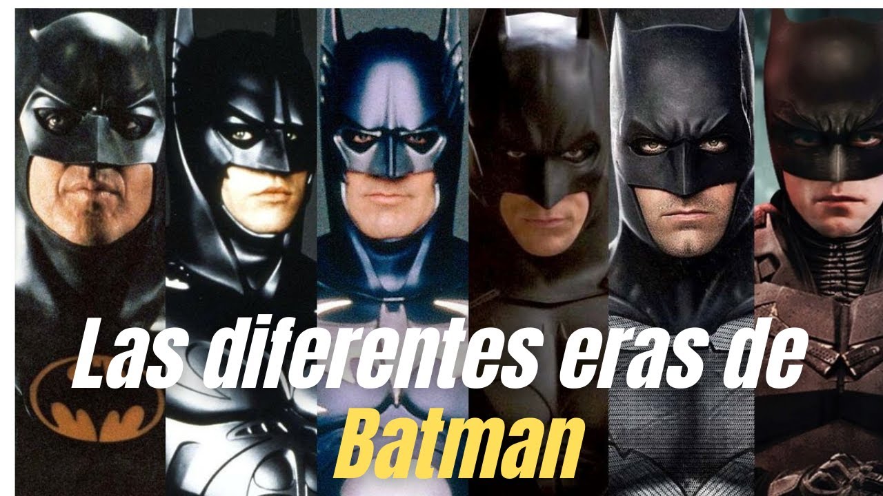 Reseña | Las diferentes eras de Batman (línea del tiempo) - YouTube