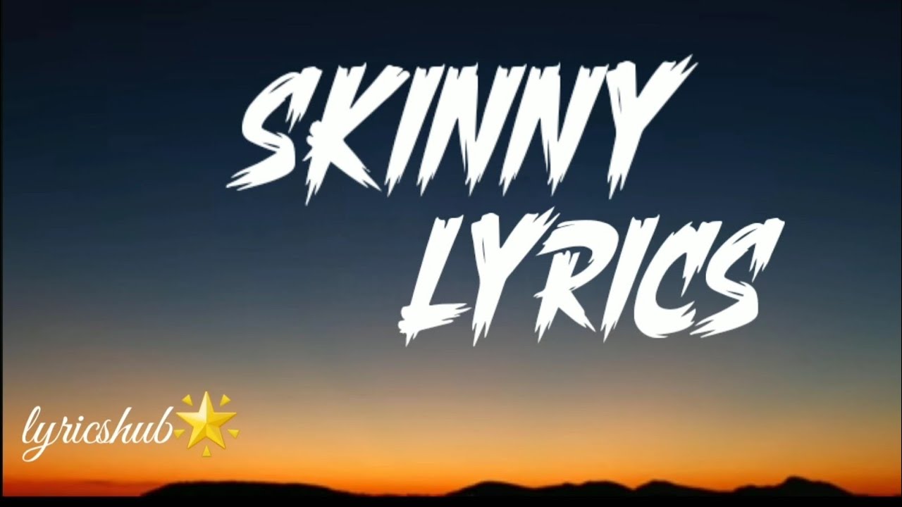 SKINNY (lyrics) @BillieEilish - YouTube