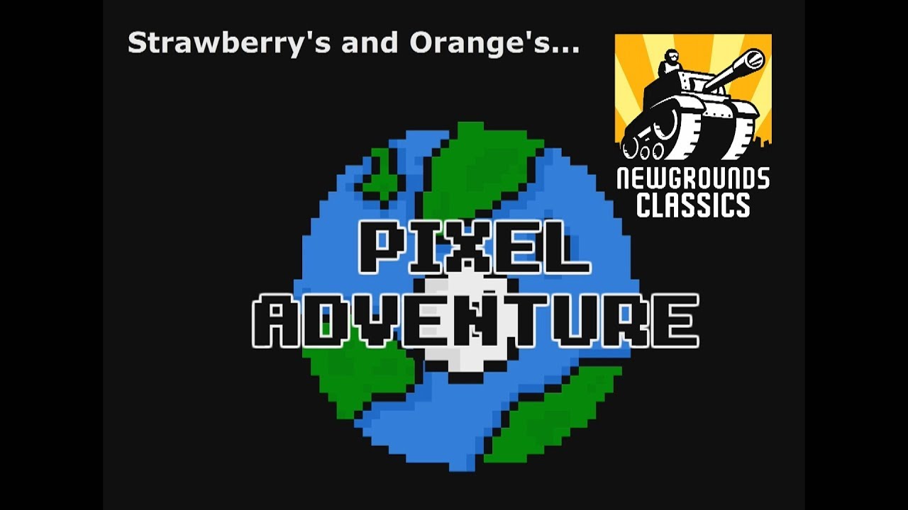 Newgrounds Classics: Strawberry and Orange's Pixel Adventure - YouTube