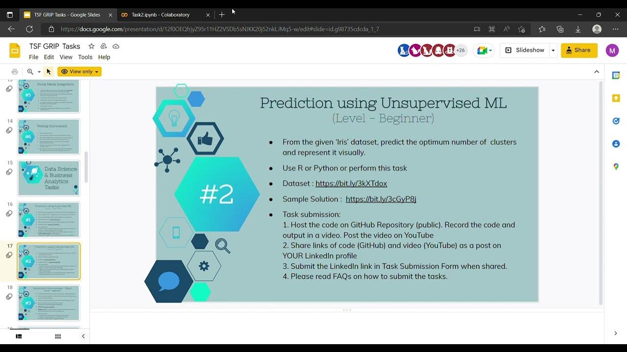 TSF Intern Data Science and Business Analytics Task 2 | Monil Contractor - YouTube