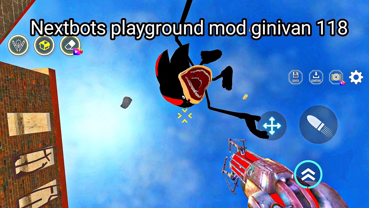 Nextbots playground mod ginivan 118 - YouTube